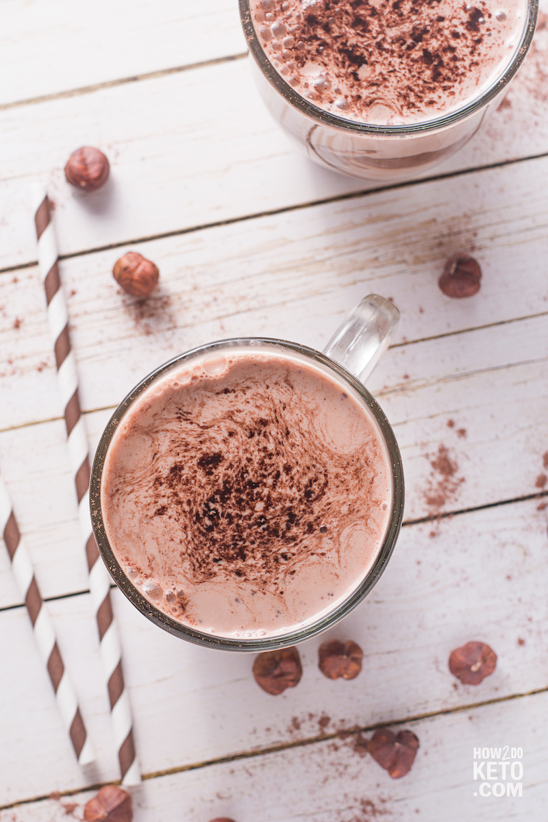 Keto Nutella Milkshake Recipe - How 2 Do Keto