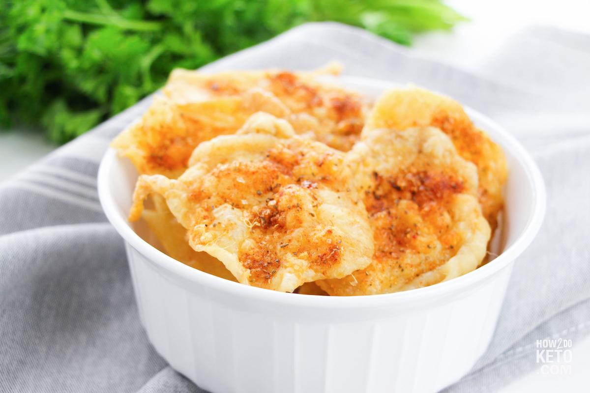 Keto Chicken Skin Chips - How 2 Do Keto